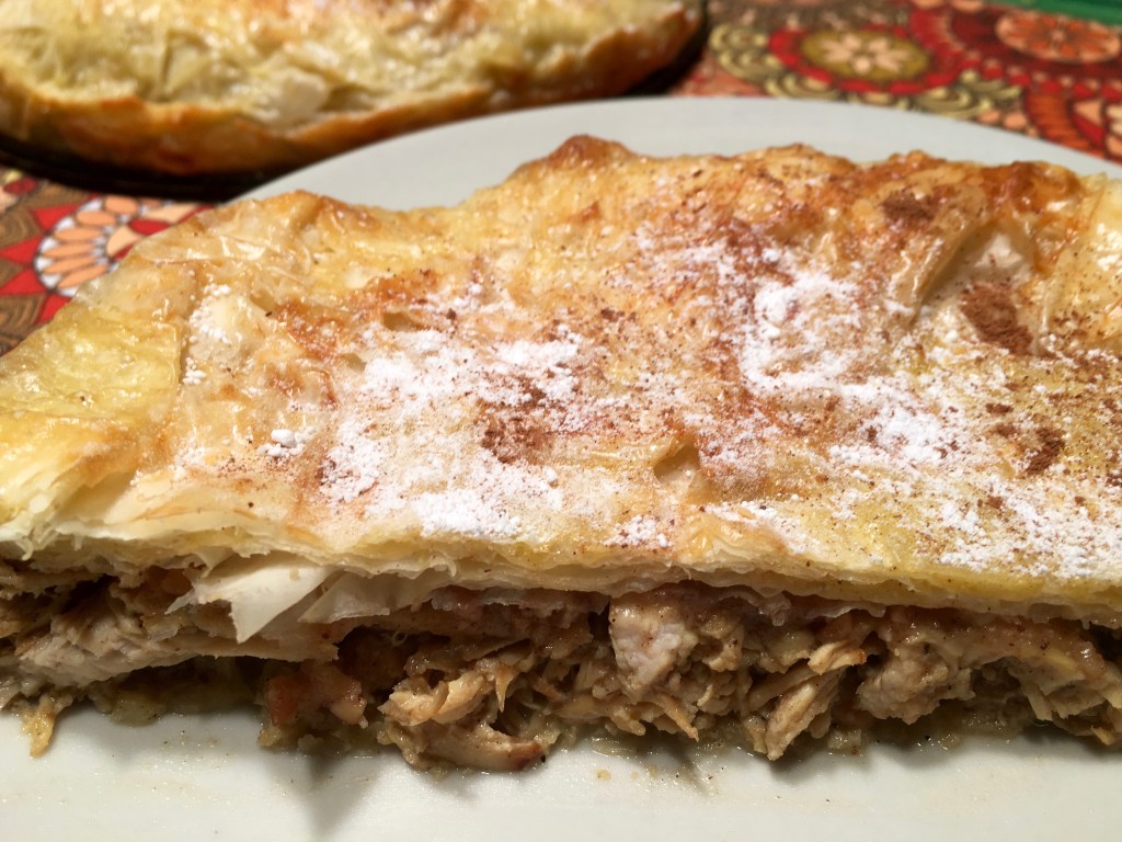 Pastela de pollo y almendras (receta marroquí) – Mastercocinillas